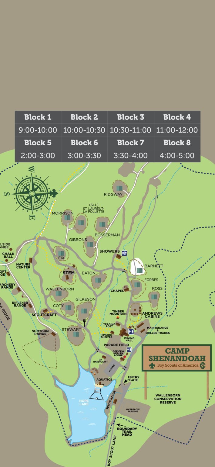 Scouts BSA Resident Camp - Camp Shenandoah